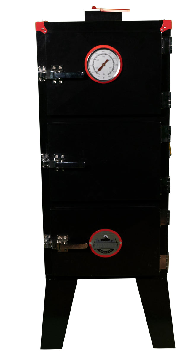 The Big Wood Cooking Double Stack Smoker